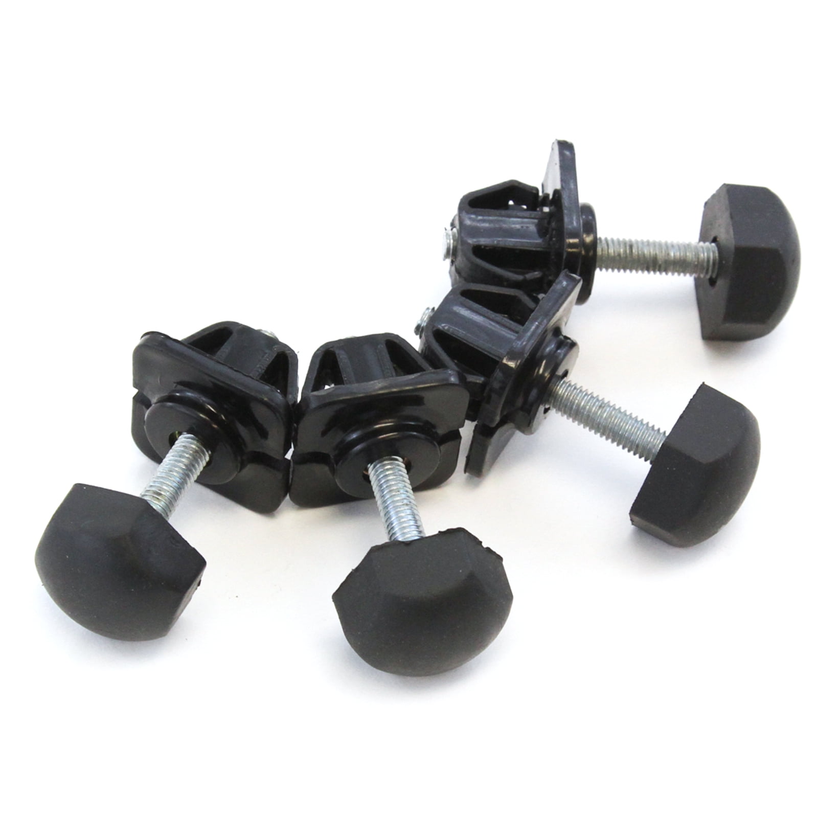 Red Hound Auto Hood 4 Bumper Stops Cushion Support Compatible with Ford ...