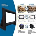 21 Feet Inflatable Outdoor Projector Movie Screen - Package with Rope ...