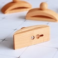 4 Piece Beech Wood Tapestry Clip Set for Hanging Fabric Items on Walls ...