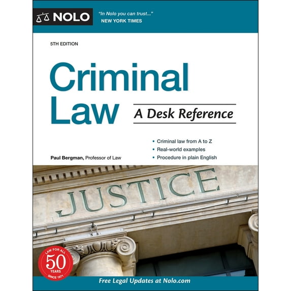 Pre-Owned Criminal Law: A Desk Reference (Paperback) 1413328083 ...