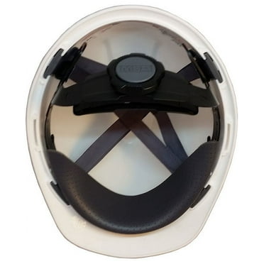 MSA 475395 Front Brim Hard Hat, Type 1, Class G, Ratchet (4-Point ...