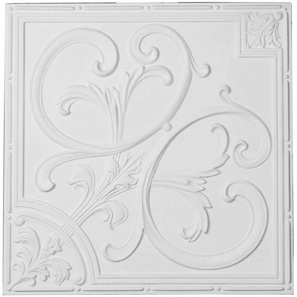 24"W x 24"H x 3/4"P Odessa Ceiling Tile - Walmart.com - Walmart.com