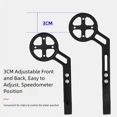 Universally Bike Computer Mount Stand Base Set Lightweight Alloy Simple ...