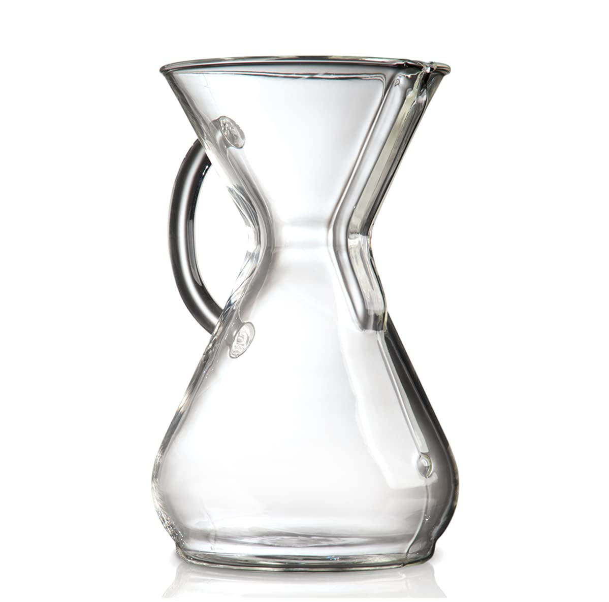 Cafetera de vidrio verteble Chemex - Serie mango de vidrio - 8 tazas ...