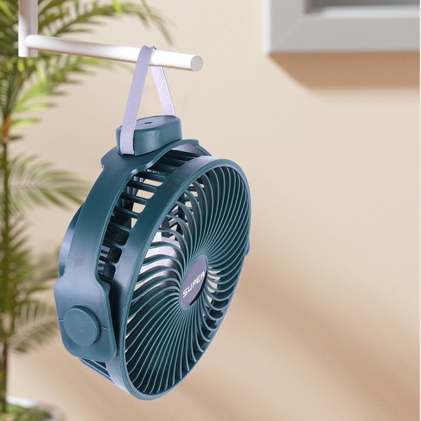 TB&W Personal Table Fan Portable Silent Handheld Desktop Ceiling Fan ...