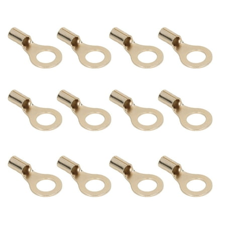 Ring Cable Terminal Connector, High Temperature Resistant 6GA Wire Lugs ...