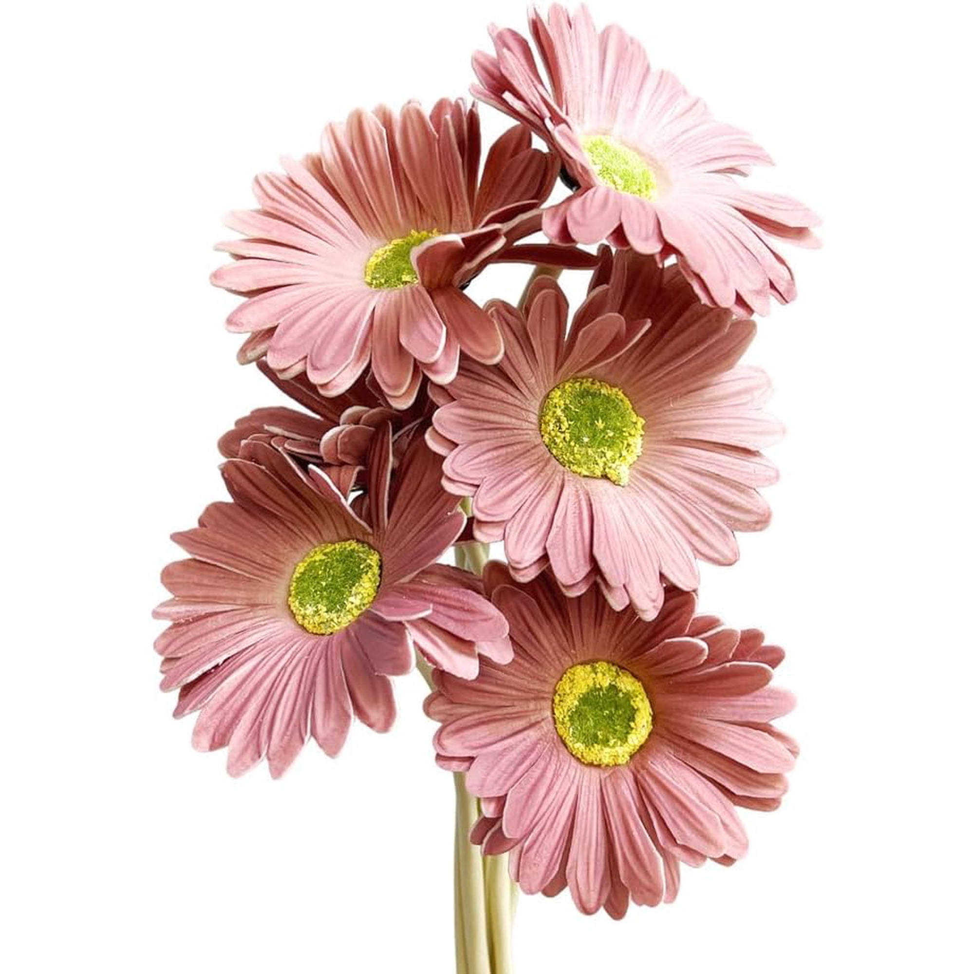 Click here for Generic Artificial Gerbera Daisy Stems 6 Pcs 15 In... prices