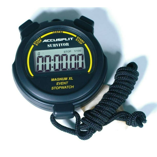 Accusplit 087981 Foolproof Water Resistant Event Stopwatch, Magnum ...