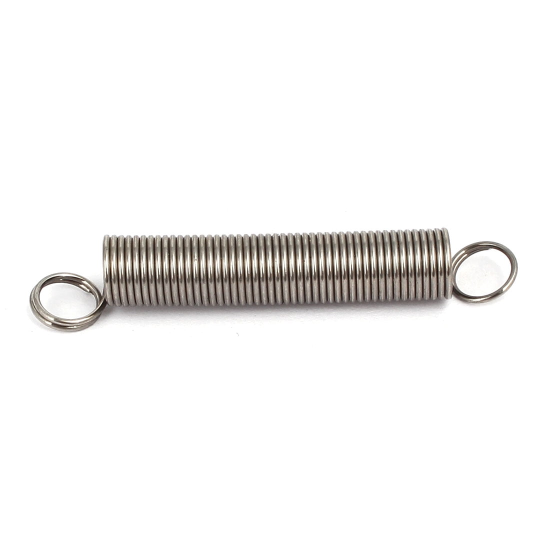 0.6mmx6mmx40mm 304 Stainless Steel Tension Springs Silver Tone 10pcs ...