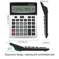 Helect Business Standard Function Desktop Calculator - Silver - Walmart.com