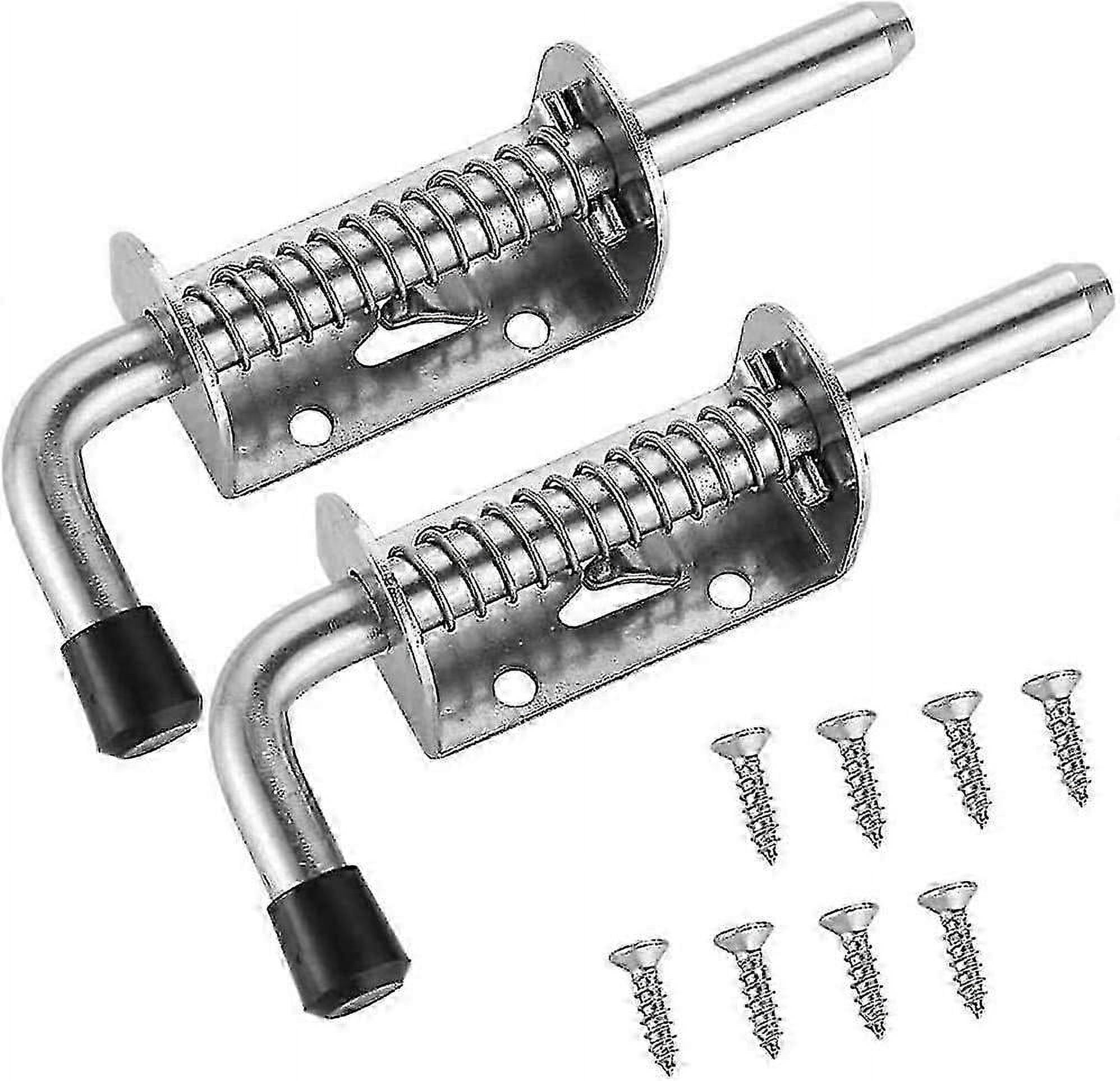 pestillos para puerta de garaje, portón, cobertizo, pestillo de resorte ...