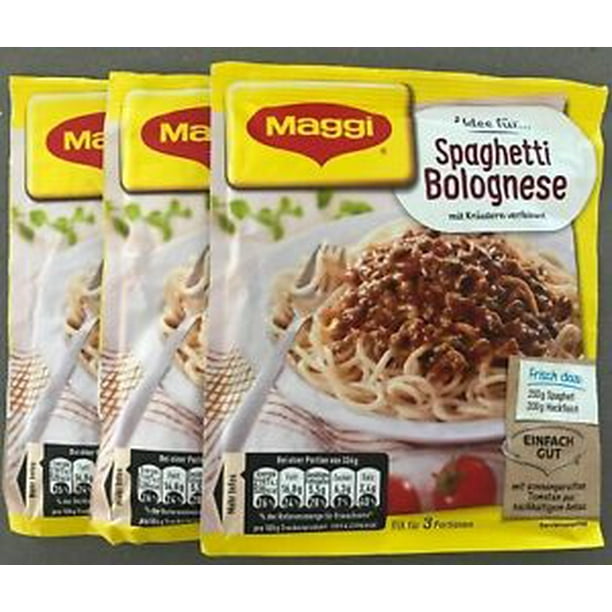 Maggi Spaghetti Bolognese -Pack of 3 - - Walmart.com
