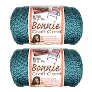 2 Pack Bonnie Macrame Cord - 6mm - 100 yd Lengths - Various Colors ...