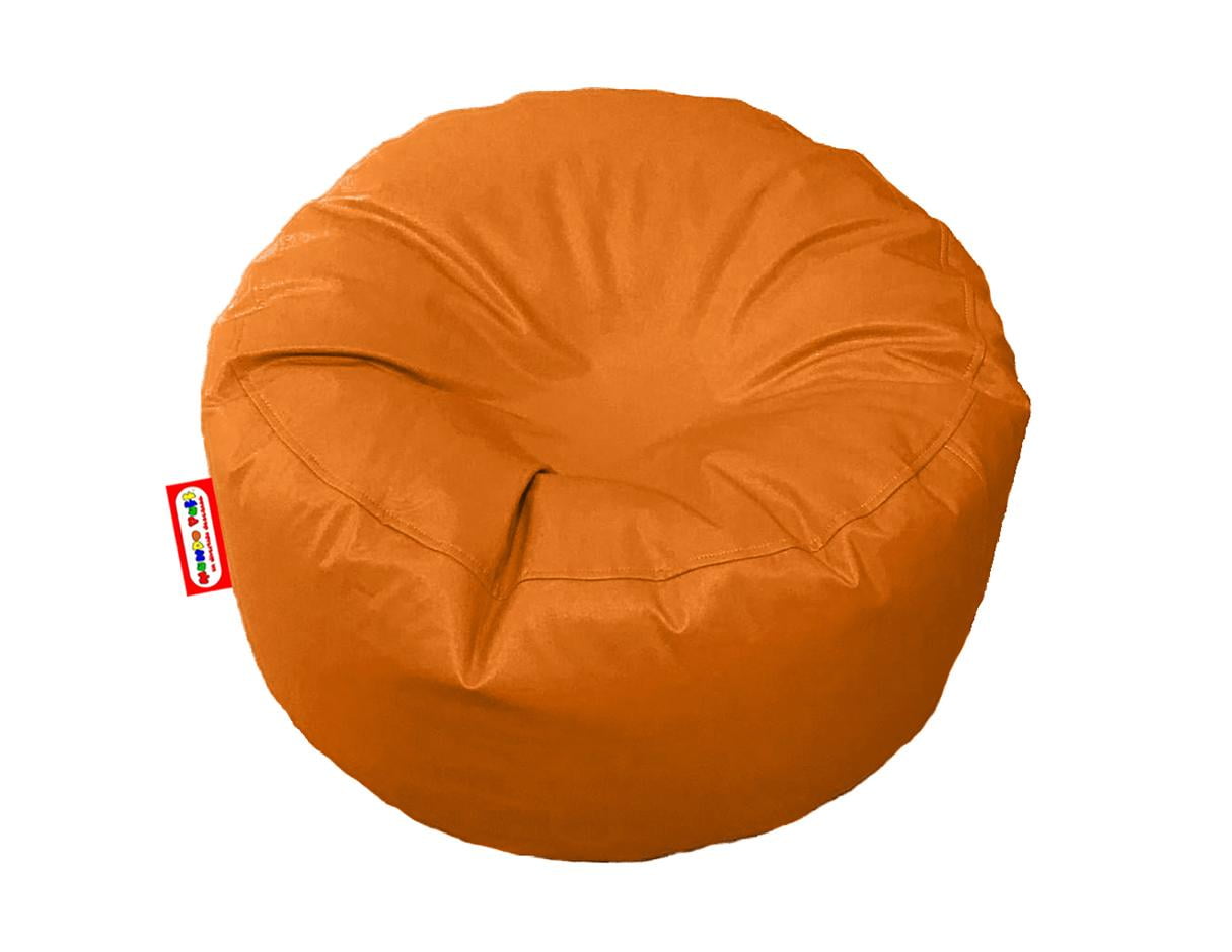 Sillón Puff Mundo Puff Circular Mediano 85 x 42 cm naranja Mediano ...