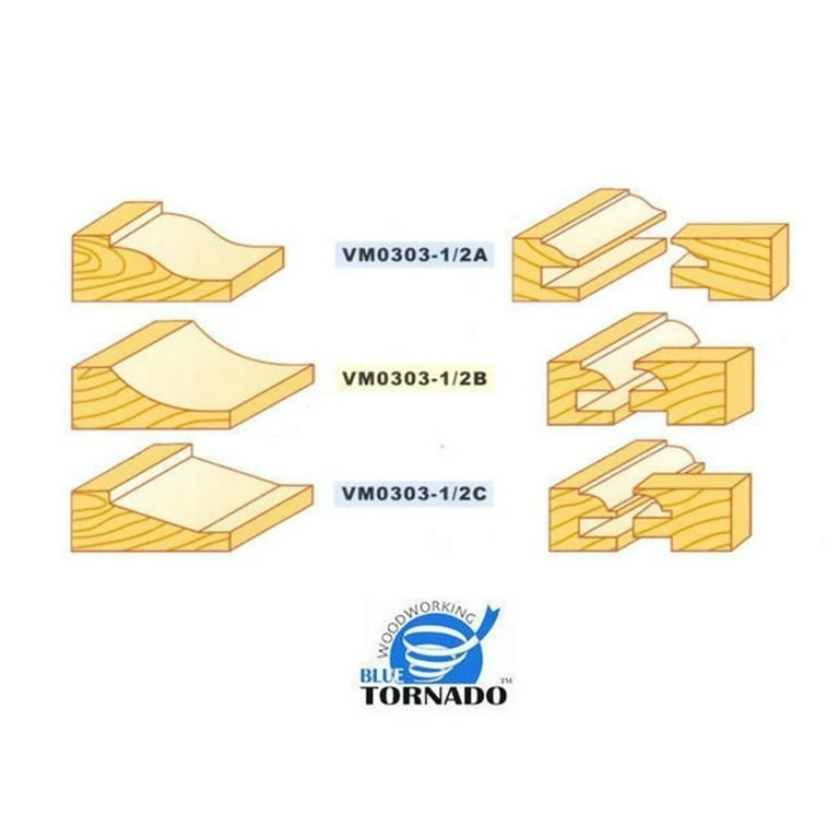 Yonico 12335 Raised Panel Cabinet Door Router Bit Set | Cabinets Matttroy