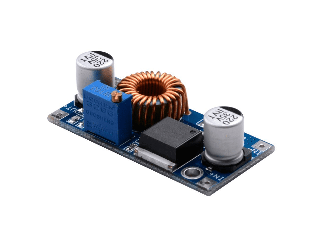 VKS 5A 5~32V Buck DC-DC Adjustable Step Down Power Supply Module ...