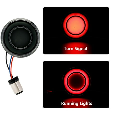 TOTMOX Pair 1157 LED Motorcycle Turn Signal Light Modification ...