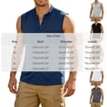 Chiccall Mens Summer Tank Top Lightweight Quick Dry V Neck Muscle ...