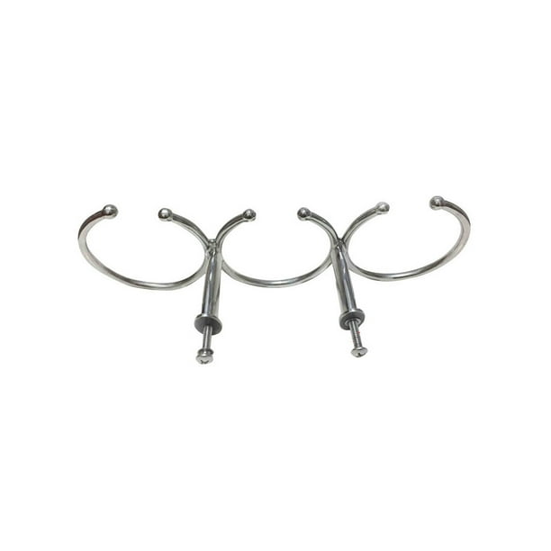 Electronicheart Holder Convenient Stainless Steel Open Three Ring Water ...