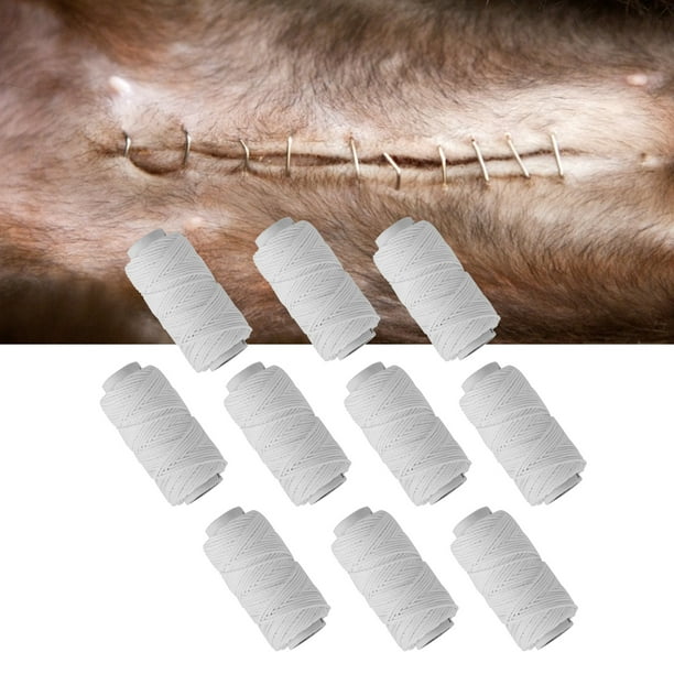 Hilitand Poultry Surgical Suture Line,Veterinary Suture Thread,10 Rolls ...