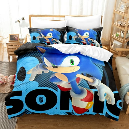 Sonic Sheets Three Piece Set, 3D Printing, Soft Microfiber, Duvet Cover ...