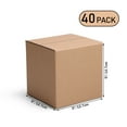40 Packs 5x5x5 Shipping Boxes,Cardboard Boxes for Small Business ...