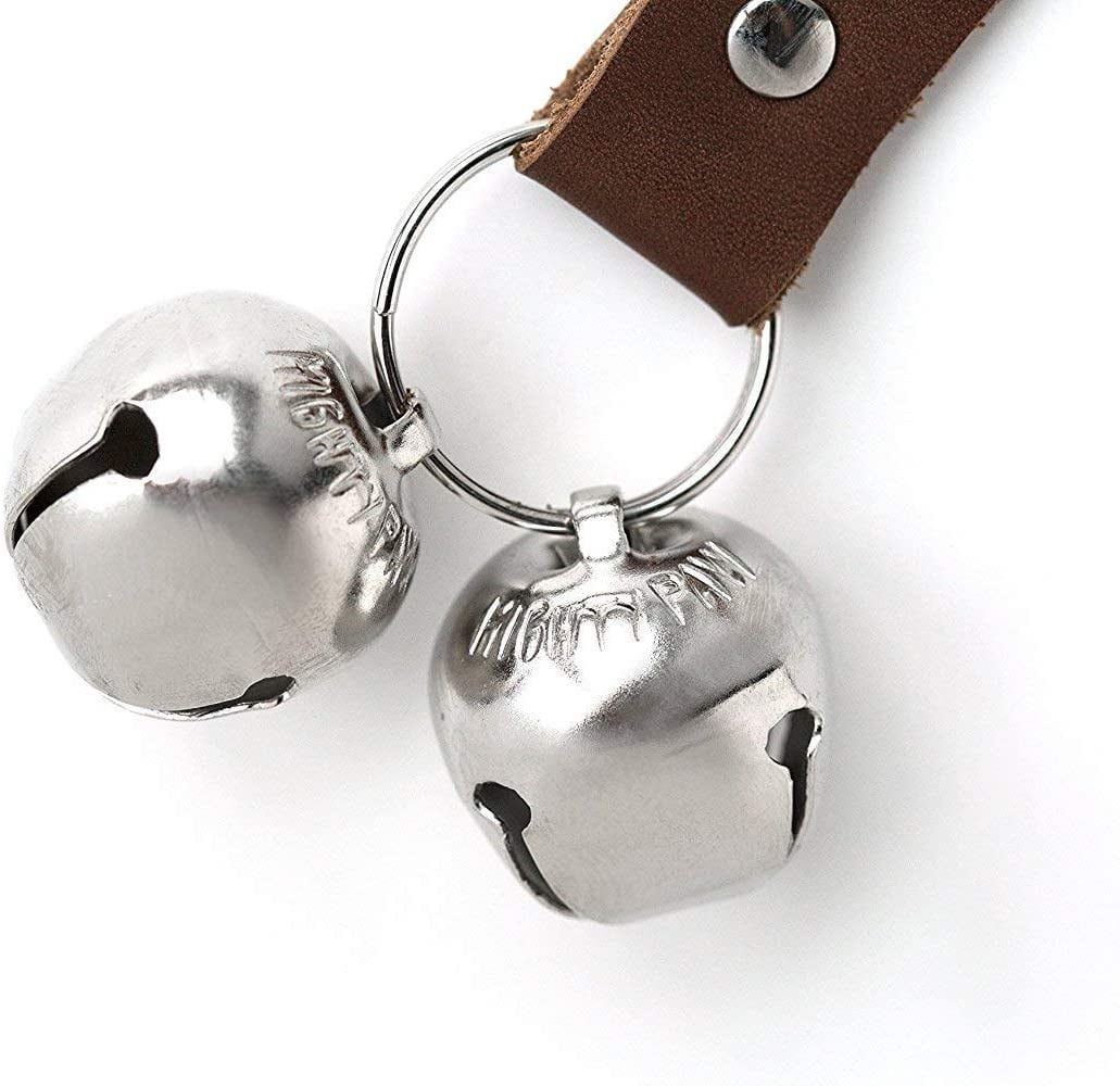 Buy Mighty Paw Leather Tinkle Bells Leather Dog Doorbells Soft Leather ...
