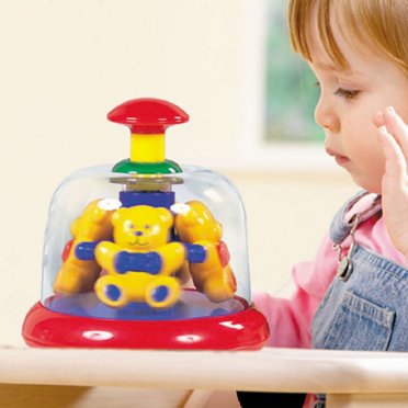 Walmart's First Year Toddler's Push & Spin Carousel Toy for Developing ...