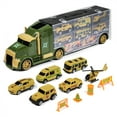 Kidplokio 11pc Diecast Child Army Military Truck Toy Car Transporter ...