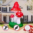 6ft Giant Inflatables Mushroom Decorations Fairy Garden Enchanted ...
