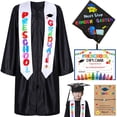 Mbvtdt Kindergarten Preschool Graduation Cap and Gown,with 2026 Tassel ...