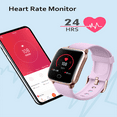 Willful Smart Watch SW025, Activity Tracker, Heart Rate and Sleep Monitor, IP68 Waterproof, 11 ...
