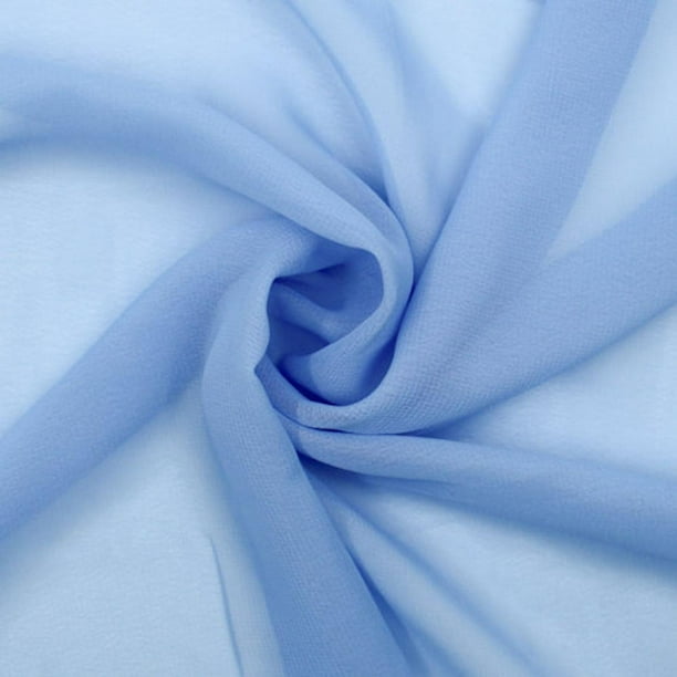 FREE SHIPPING!!! Periwinkle Solid High Multi Chiffon Fabric, DIY ...