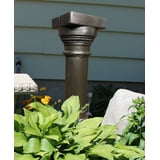 Greek Column Statue - Natural Bronze Appearance - Made of Resin ...