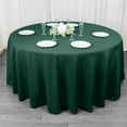 Efavormart 120" Seamless Premium Polyester Table Linens Round ...