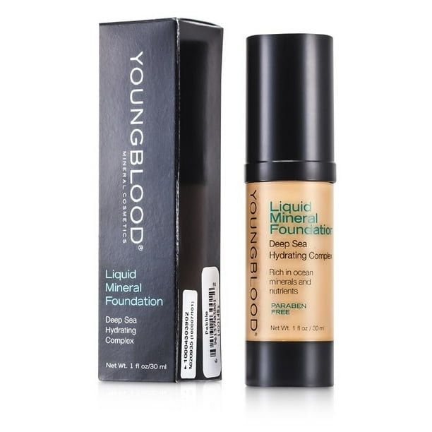 Youngblood - Liquid Mineral Foundation - Pebble(30ml/1oz) - Walmart.com