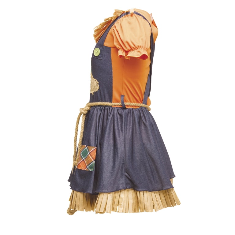Toddler Female Scarecrow Princess Women's Sassy Scarecrow Costume