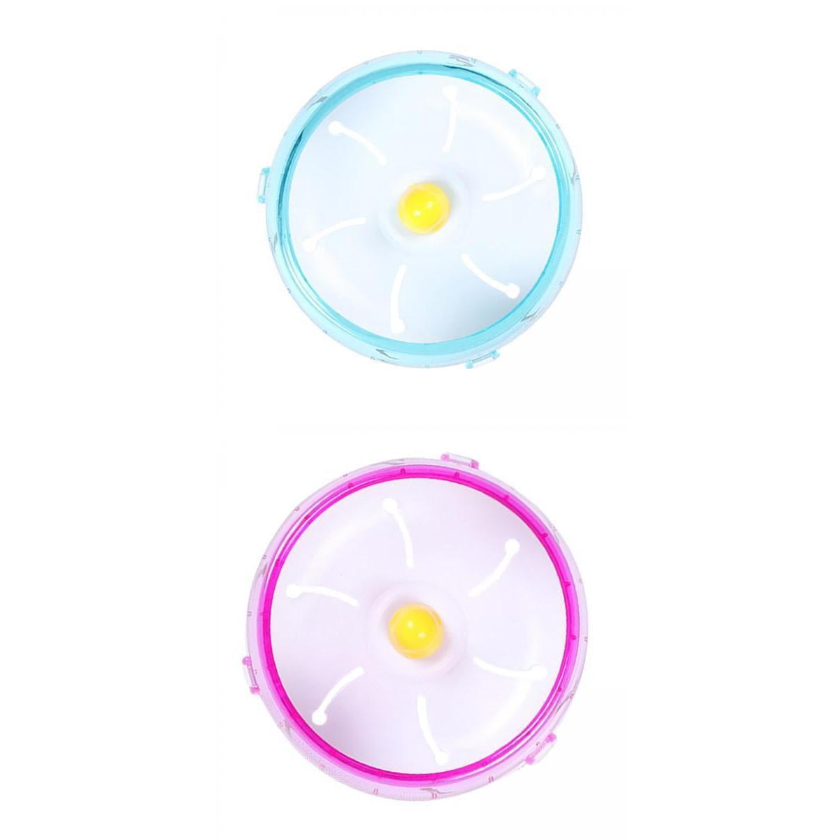 2 PC Running Disc Hamster Exercise Wheel 17.5cm - Walmart.com