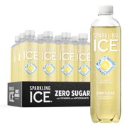 Sparkling Ice STARBURST Cherry, Zero Sugar, Fizzy Flavor, Low Calorie, 17 fl oz (Pack of 12 ...