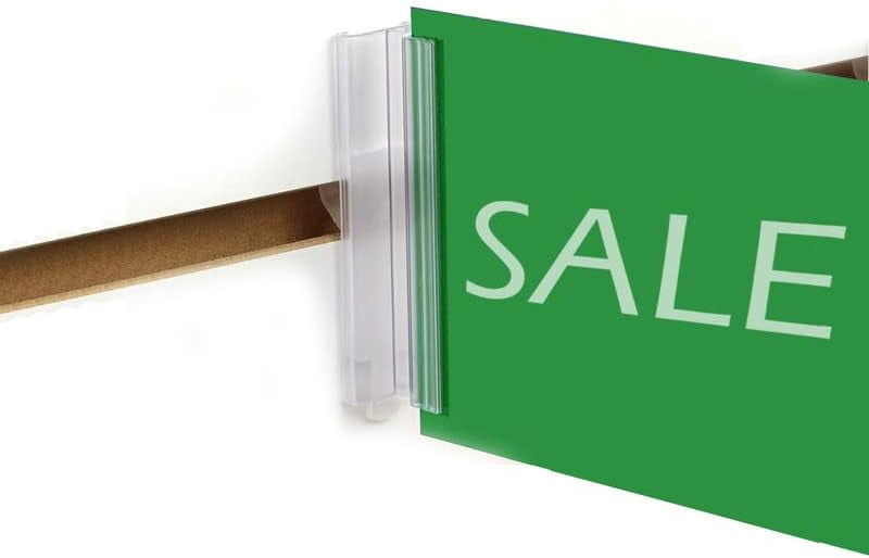 Protruding Slatwall Flag Sign Holder, Stick Out Signage & Card Display ...