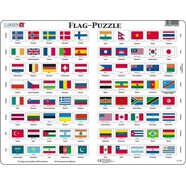 Larsen Puzzles South America Map with Animals 65 Piece Children's ...