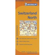 Michelin Northern France Road and Tourist Map - Folded Map - Walmart.com