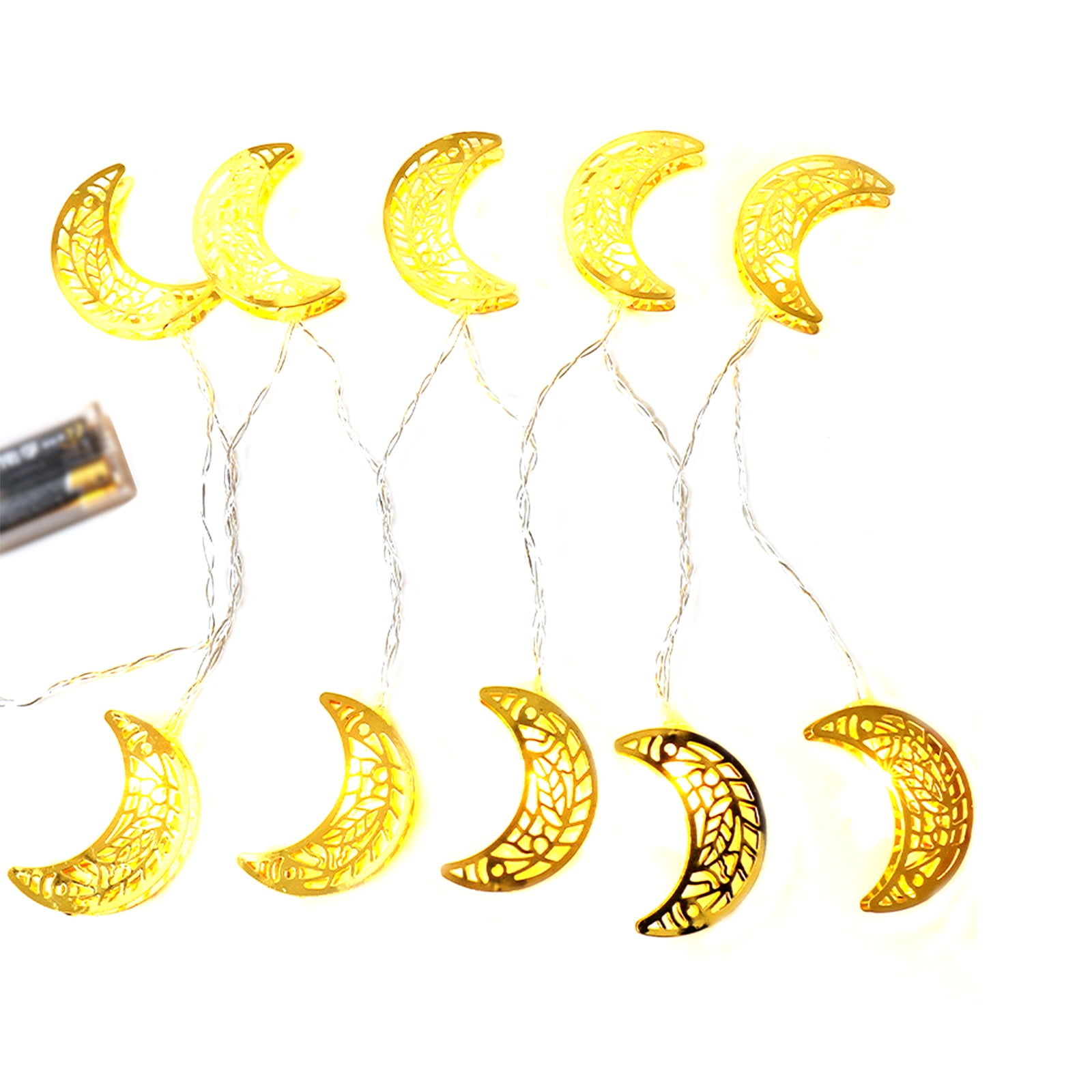 Click here for Amdohai 5ft 10led Eid Ramadan String Lights Moon S... prices