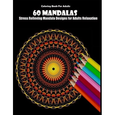 Mindfulness Mandalas Coloring Book for Adults: 35 Meditative Designs ...