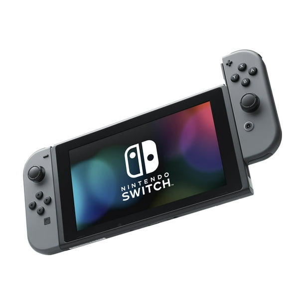 Nintendo Switch with Gray Joy Con Super Smash Bros. Ultimate Set game console Full HD Walmart
