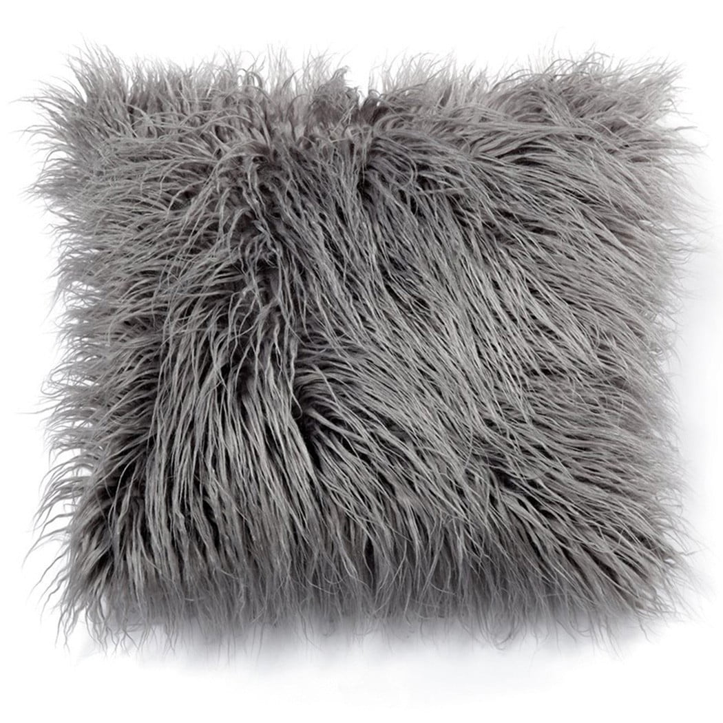 Click here for Luckyn Soft Fur Fluffy Sofa Pillow square Decorati... prices