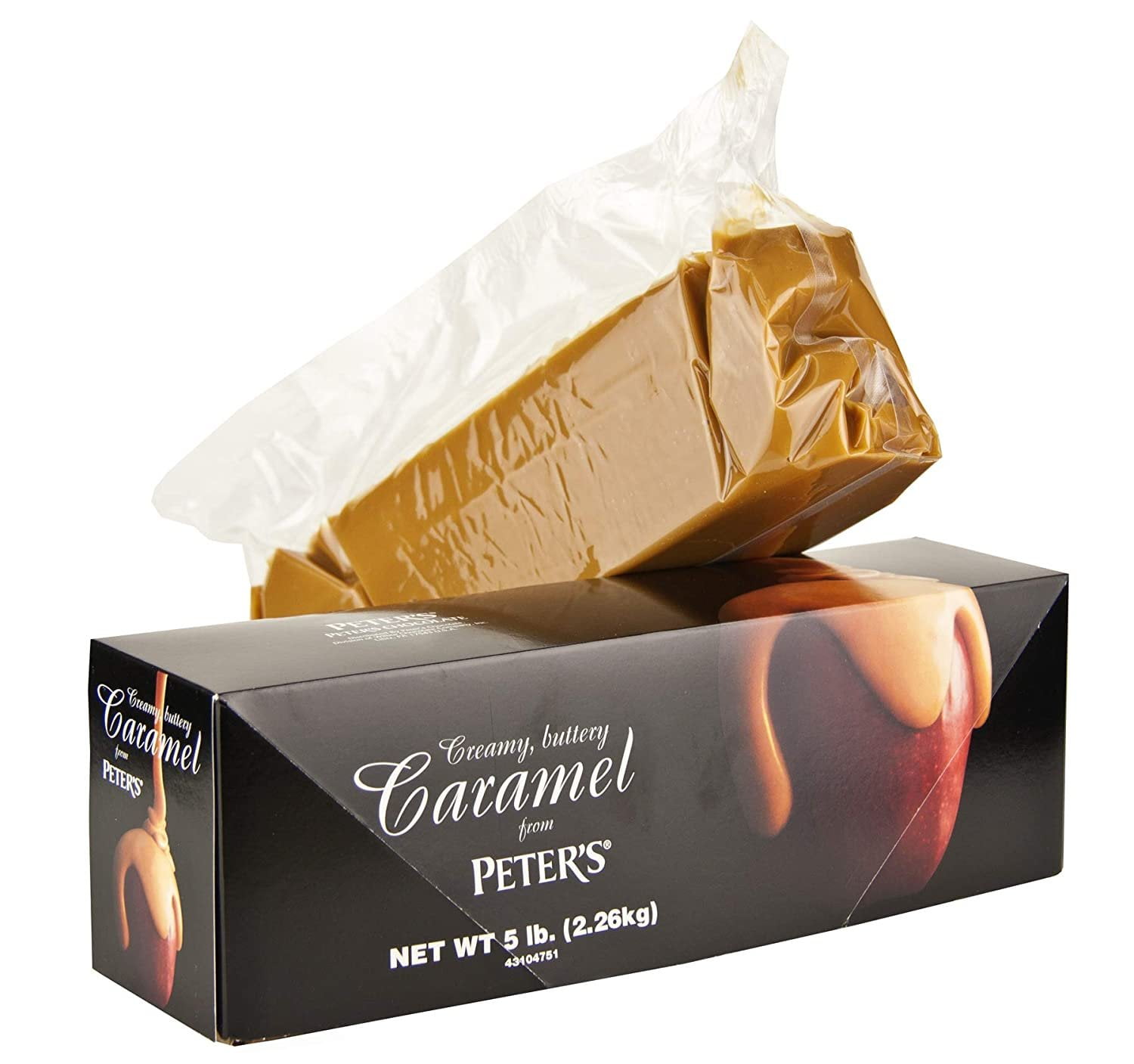 Peter's Creamy Caramel, 5 Lb. Block Pack of 2 - Walmart.com