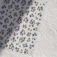2 Pieces Colorful Leopard Print Nail Art Stickers - Self-Adhesive Nail ...