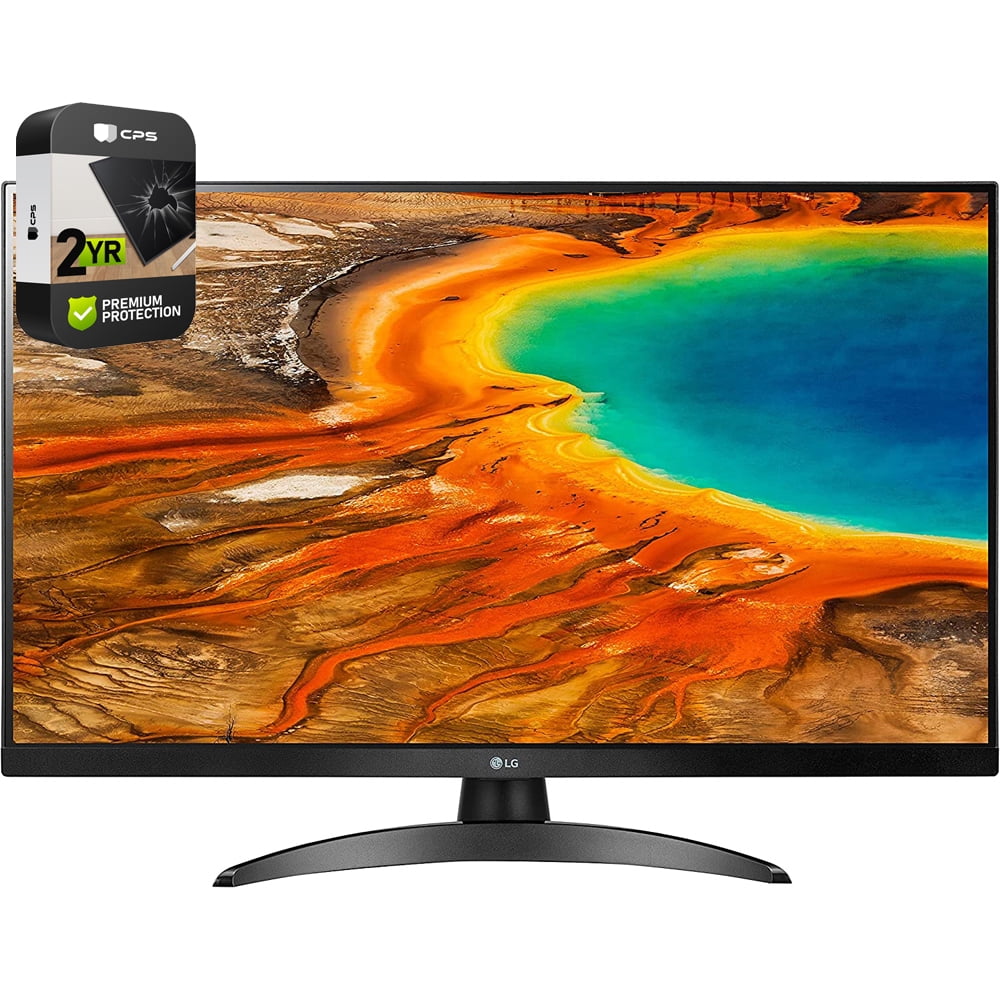 LG 27LP615B-PU 27 inch Full HD IPS LED TV and PC Monitor Bundle with 2 ...