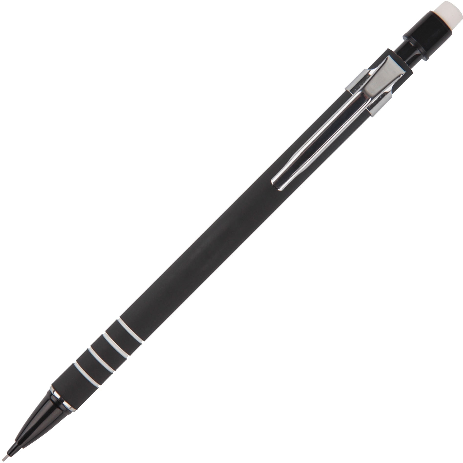 Integra Mechanical Pencils Metal Clip Barrel 12BX Black 36195 - Walmart.com